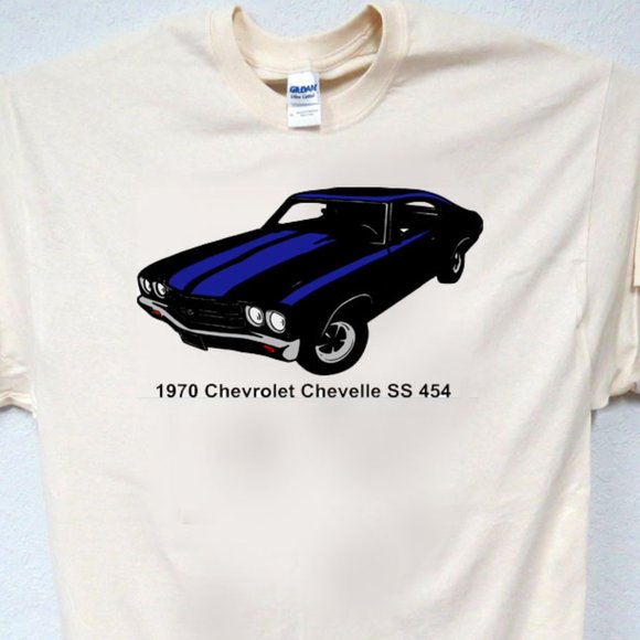 Gildan | Shirts | 97 Chevy Chevelle Ss 454 Classic Muscle Car Sweet ...